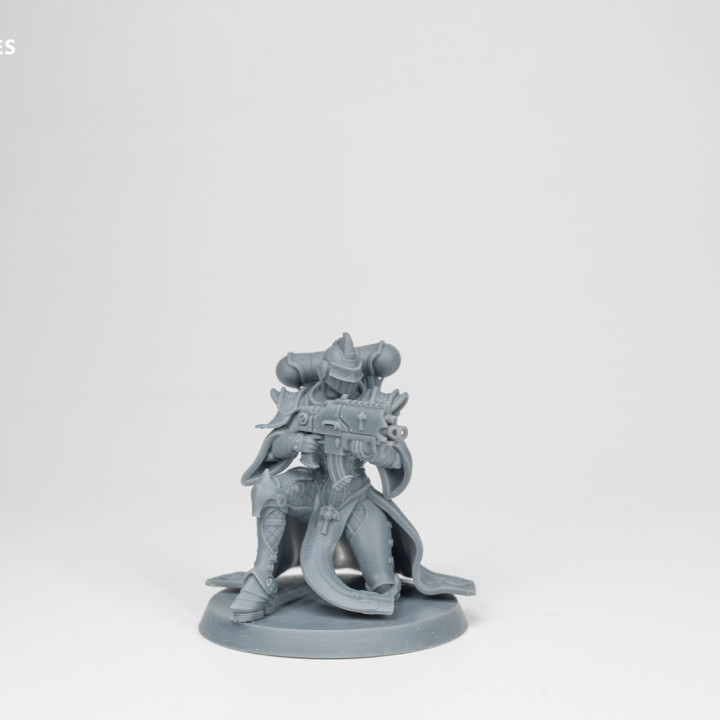 3D Printable Divine Order - Soldier - Pose 4 by PSMiniatures