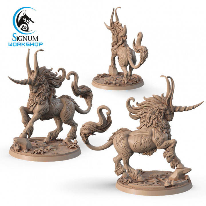 3D Printable Battle Unicorn 1 by Signum Workshop