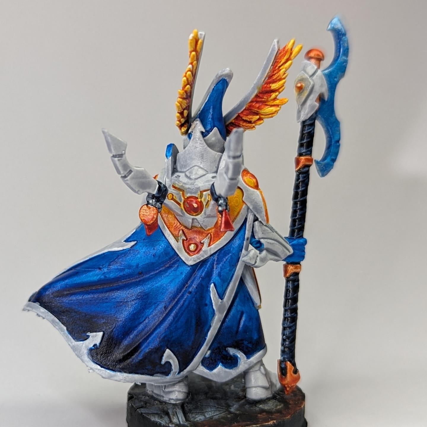 3D Printable Elven Noble - High Elf Fleets by One Page Rules