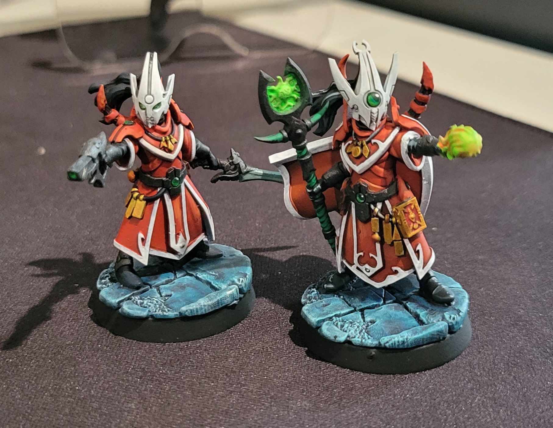 3D Printable Elven Noble (High Oracle) - High Elf Fleets by One Page Rules