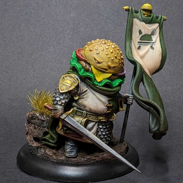 3D Print of Food Fight - Sweet vs Savoury by coreypress