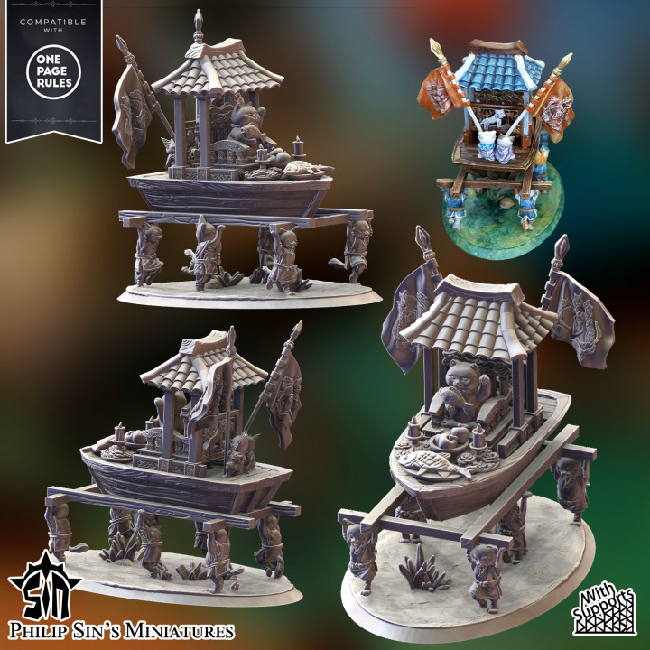3D Printable Merrowcove-Shrine of Feline Divinity by Philip Sin's ...