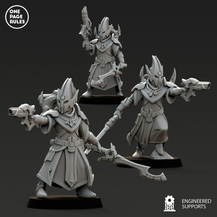 3D Printable High Elf Fleets - Release #2 by One Page Rules