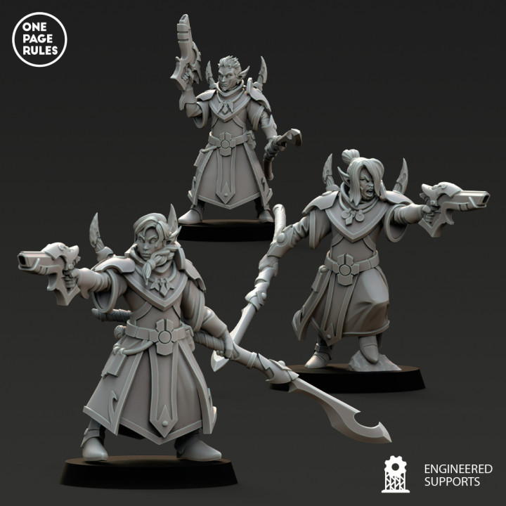 3D Printable High Elf Fleets - Release #2 by One Page Rules