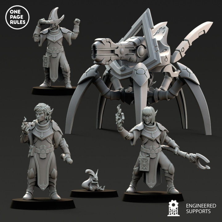 3D Printable High Elf Fleets - Release #2 by One Page Rules