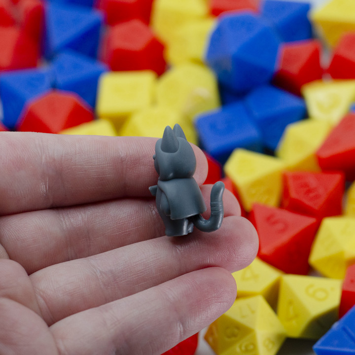 3D Printable Peanut Cats! Bundle of 5 Cute & Simple Adventuring Cats ...