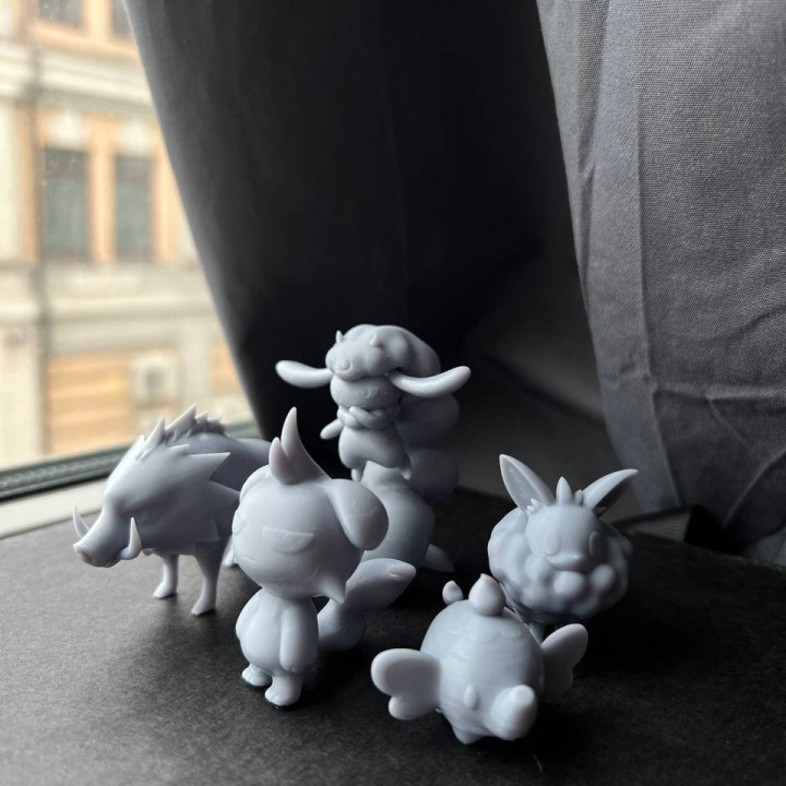 3D Printable PALWORLD 20 RUSHOAR FANART by Grass Hopper