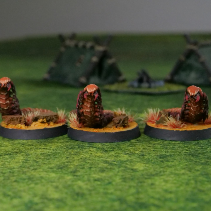 3D Print of Giant Centipedes by TonedawgPaints