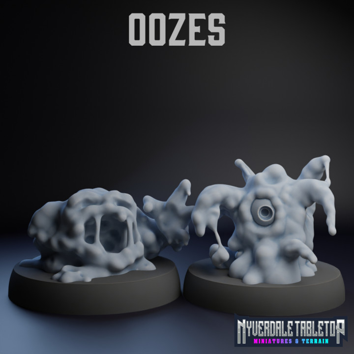 3D Printable Oozes by Nyverdale Tabletop