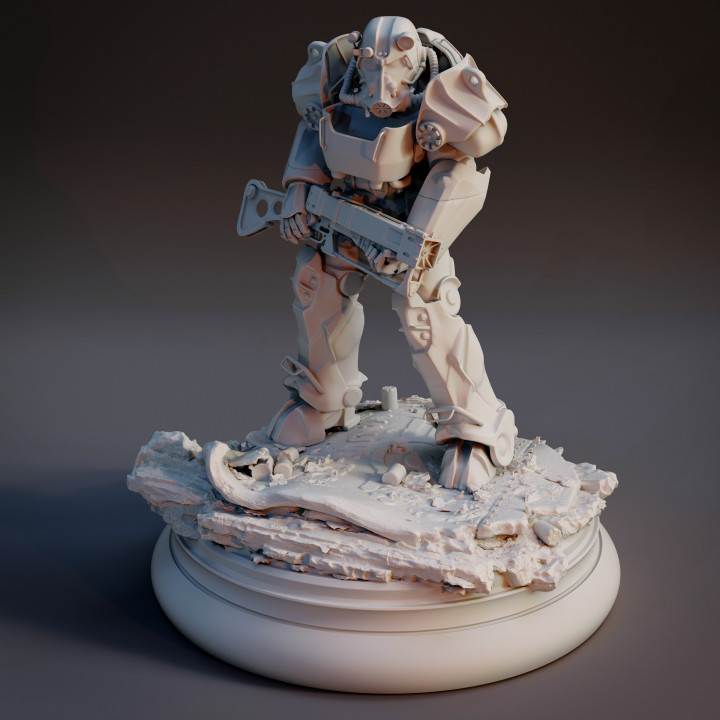 3D Printable FALLOUT BASE by дима карпинец
