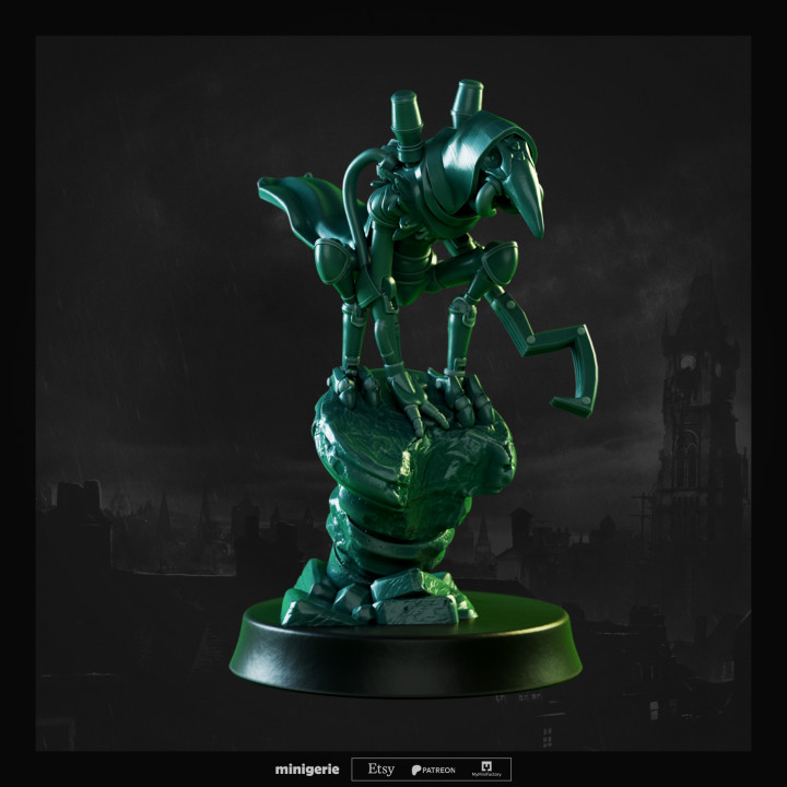 3D Printable Ravenite Construct by Sebastian