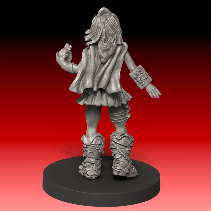 3D Printable Missy - Female Human Healer by Dark-Platypus Studio