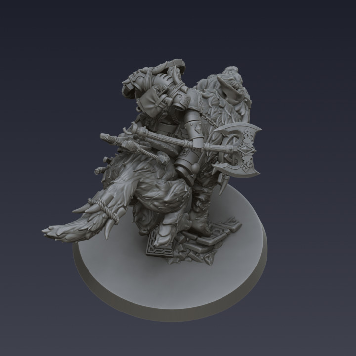3D Printable StormWolf Rider 1 by Ysem