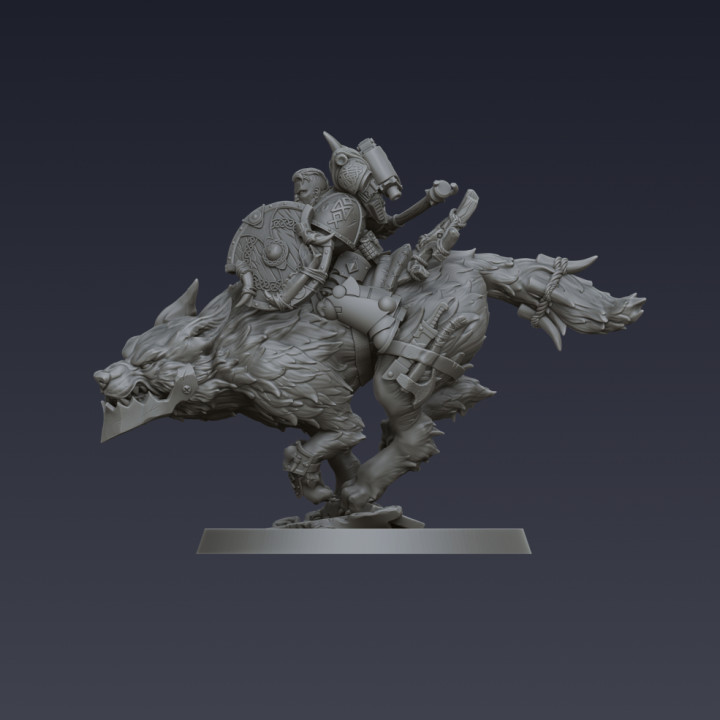 3D Printable StormWolf Rider 1 by Ysem