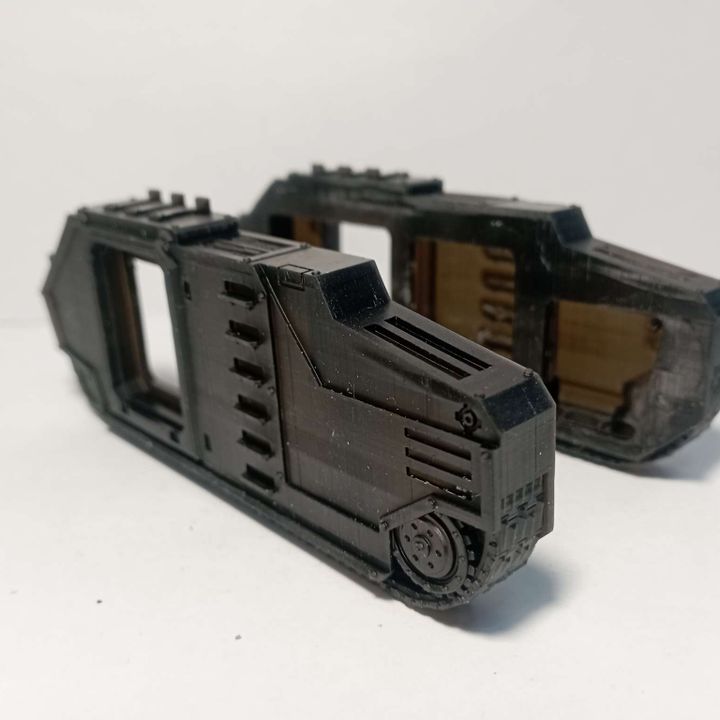 3D Printable Space Knights APC by dakkadakka.store