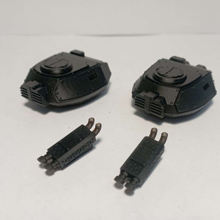 3D Printable Space Knights APC by dakkadakka.store