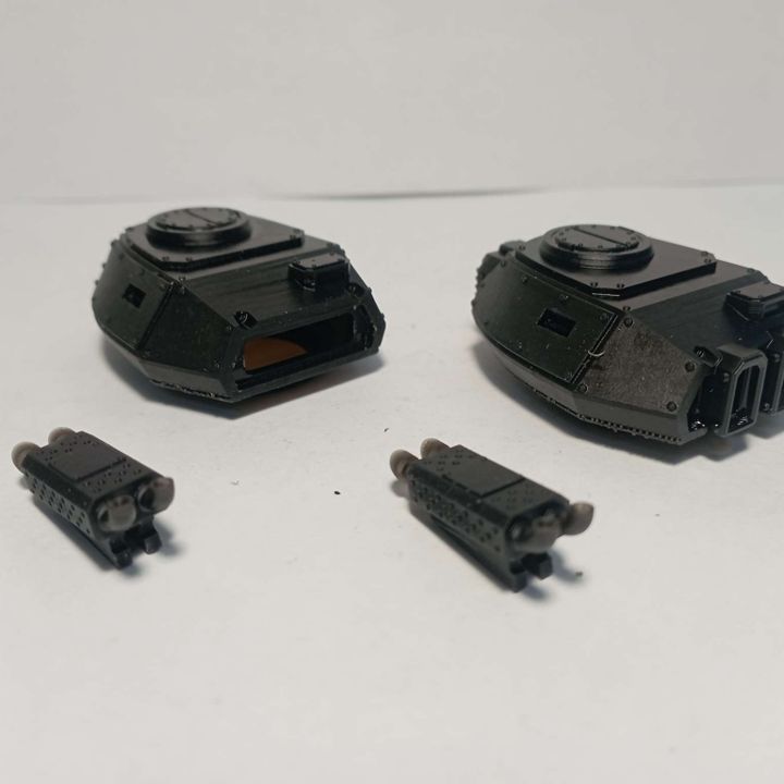 3D Printable Space Knights APC by dakkadakka.store