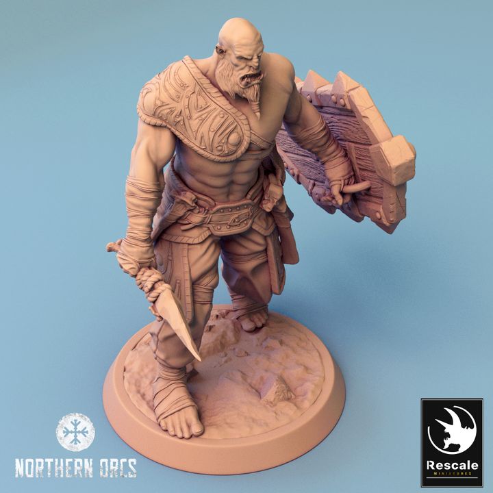 3D Printable Pack Orc Soldiers Dagger by Rescale Miniatures