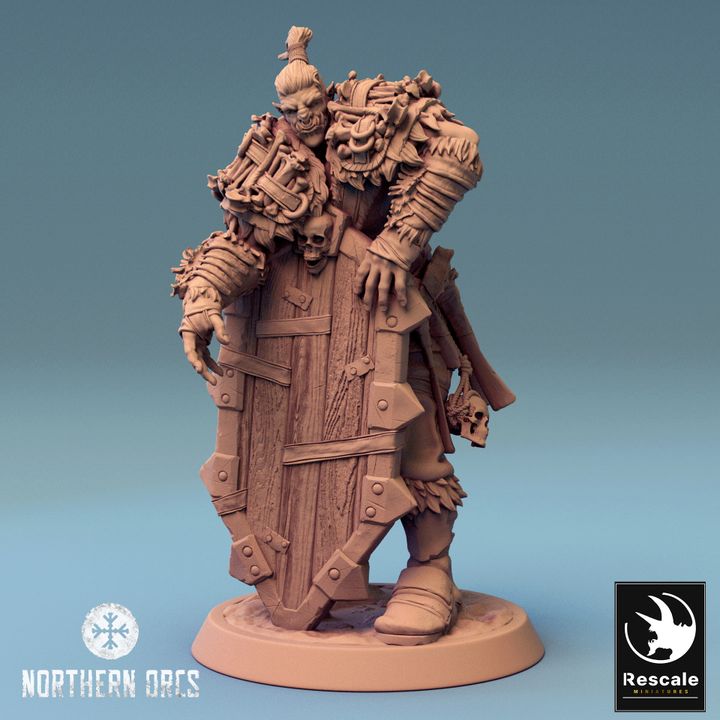 3D Printable Pack Orc Soldiers Other by Rescale Miniatures