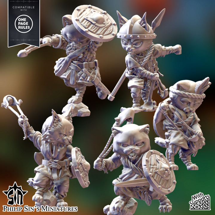 3D Printable Merrowcove- slinger by Sin's Miniatures