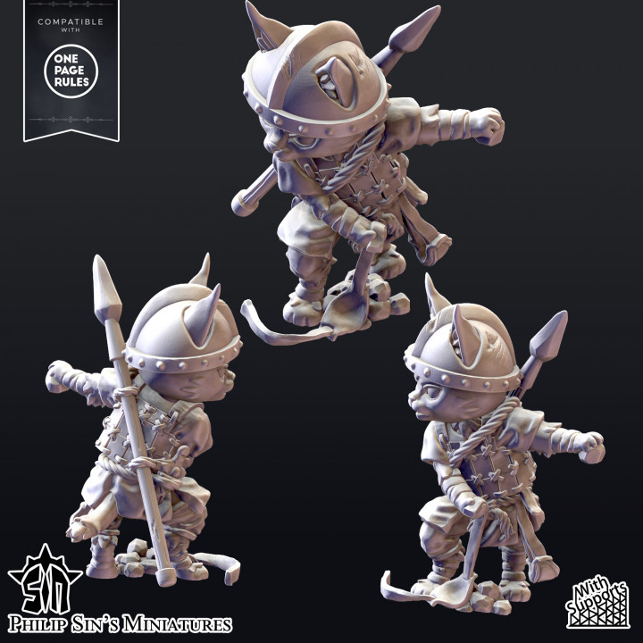 3D Printable Merrowcove- slinger by Sin's Miniatures