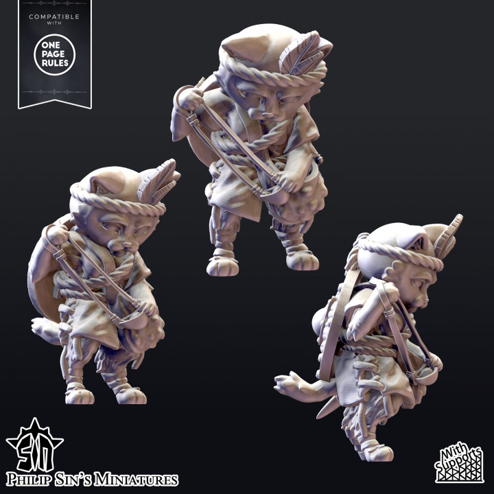 3D Printable Merrowcove- slinger by Sin's Miniatures