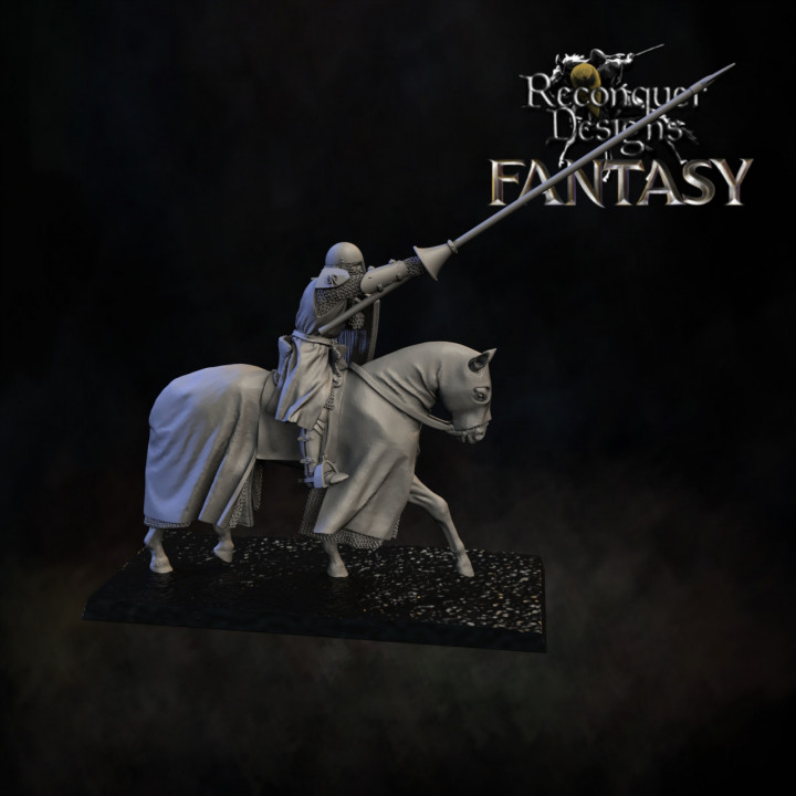 3D Printable Aspiring Young Nobles by Reconquer Designs Fantasy