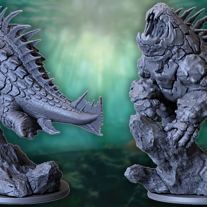 3D Printable Duncleosteus Kaiju by Codex Universalis
