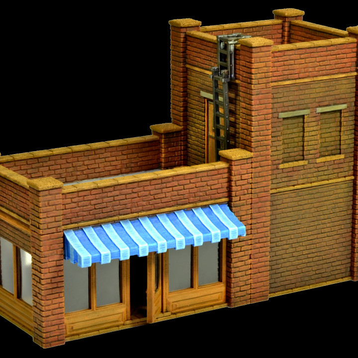 3D Printable Urban Buildings (Modular) by Dani Amengual