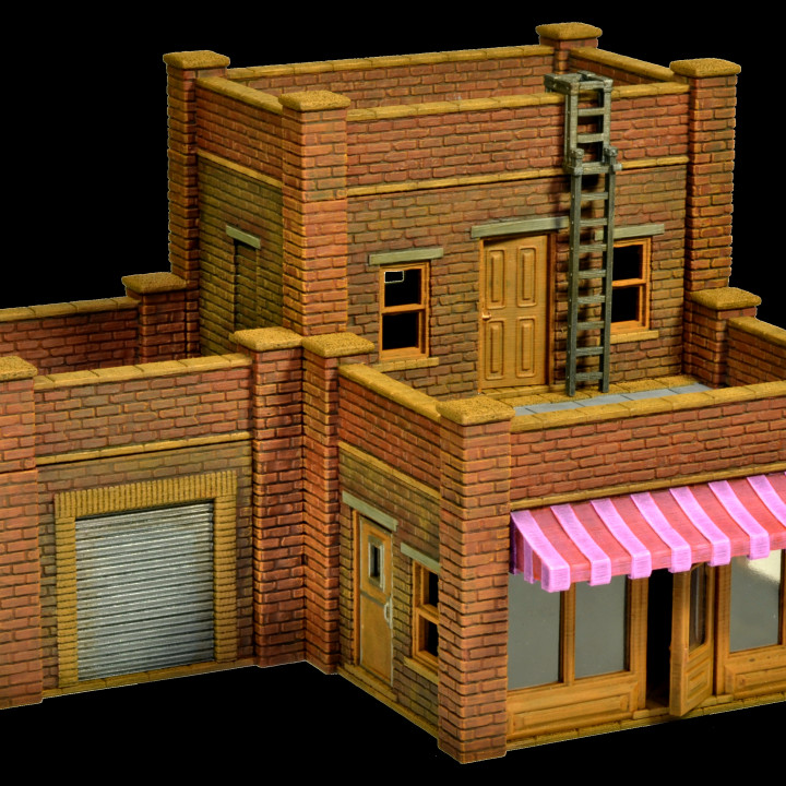 3D Printable Urban Buildings (Modular) by Dani Amengual