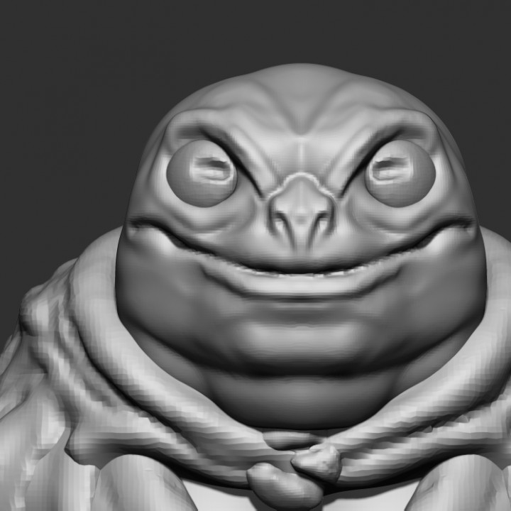 3D Printable Toad Swamp Druid / 32mm / DnD by Benjamin Gayer