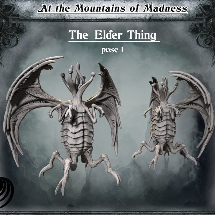 3D Printable At the Mountains of Madness Campaign - 32mm miniature set by Sculptorium of Madness
