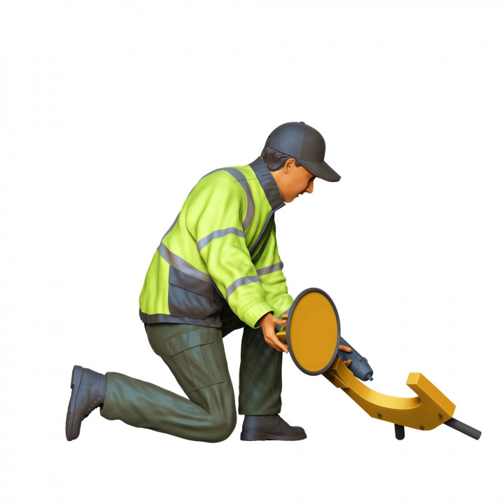 3D Printable N5 Traffic Police lock wheel clamp by 3DP Miniatures