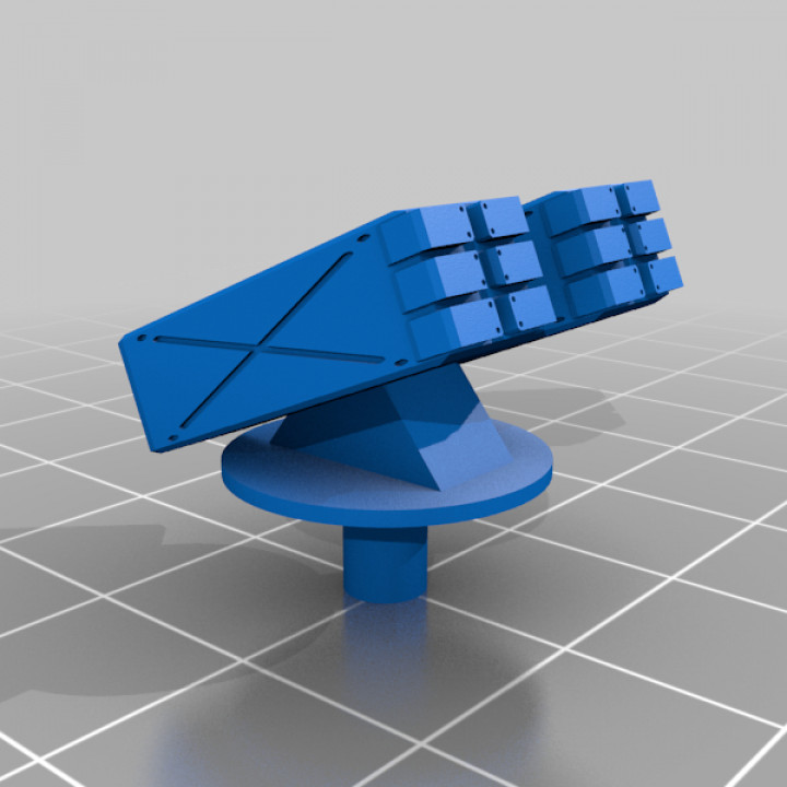 3D Printable Legions of Steel Superfortress by Joshua Butler