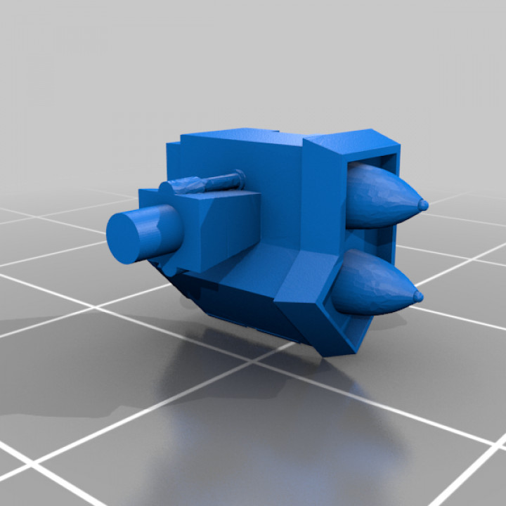 3D Printable Stormhopper assault craft by Joshua Butler