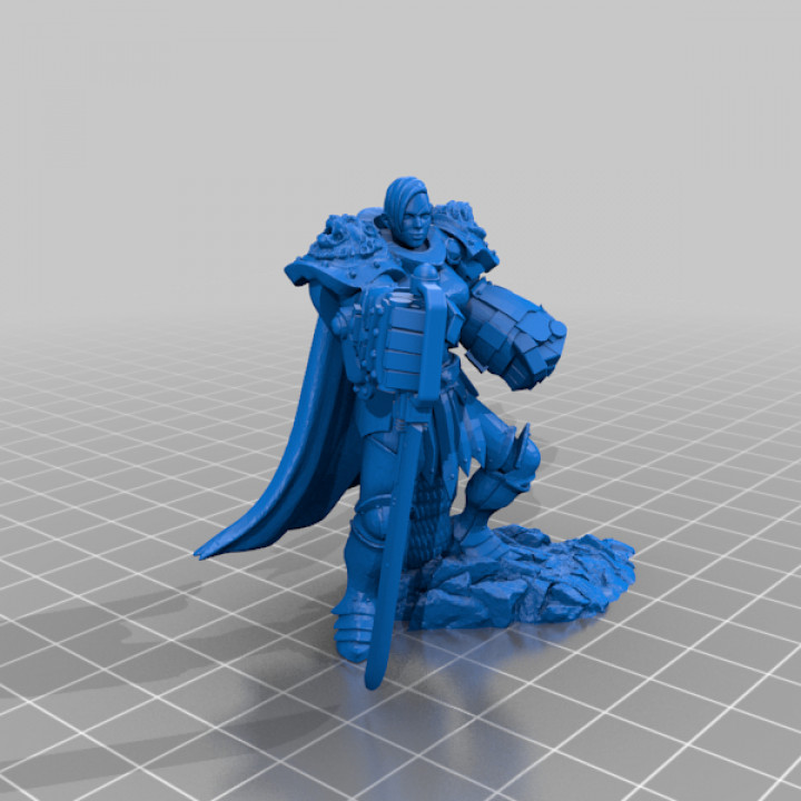 3D Printable Chapter Master by Joshua Butler