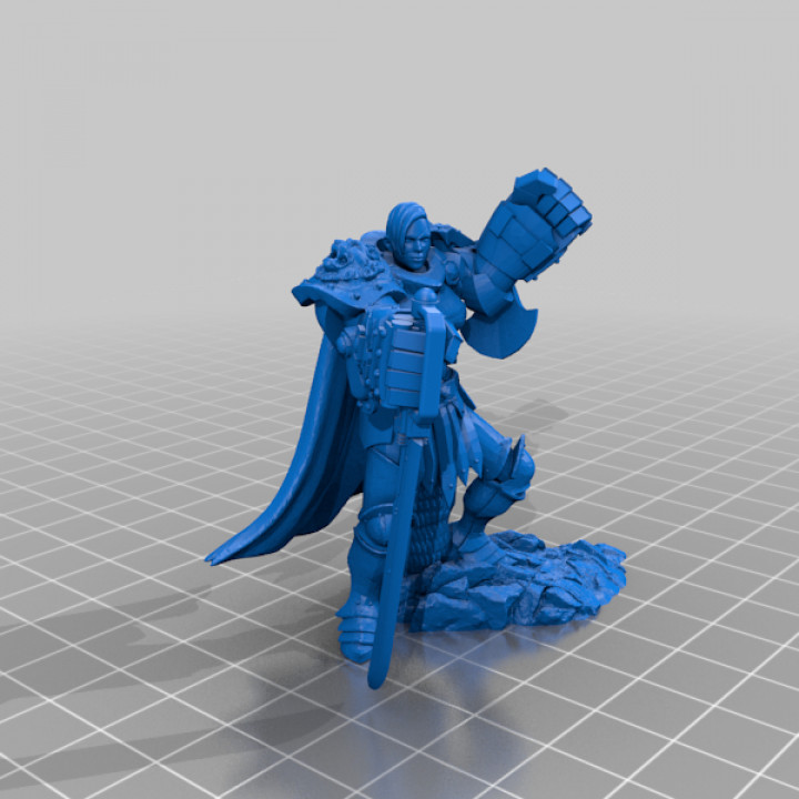 3D Printable Chapter Master by Joshua Butler