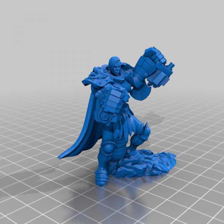 3D Printable Chapter Master by Joshua Butler