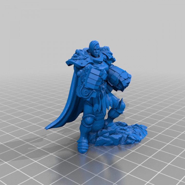 3D Printable Chapter Master by Joshua Butler