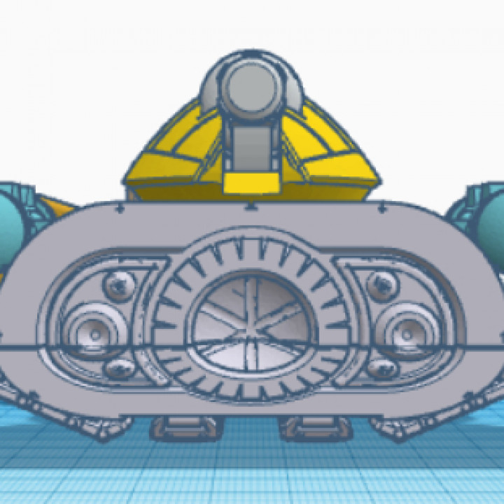 3D Printable Deodorant Tank by Joshua Butler