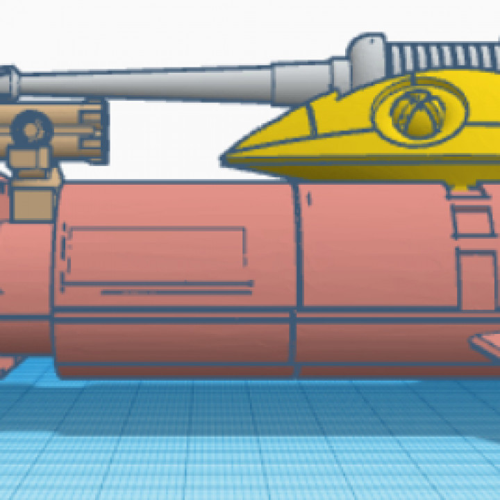 3D Printable Deodorant Tank by Joshua Butler