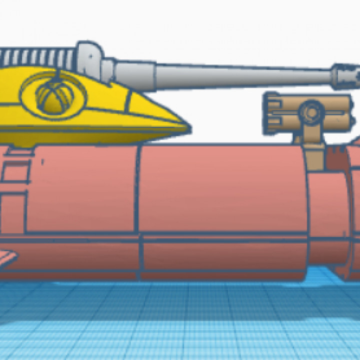 3D Printable Deodorant Tank by Joshua Butler