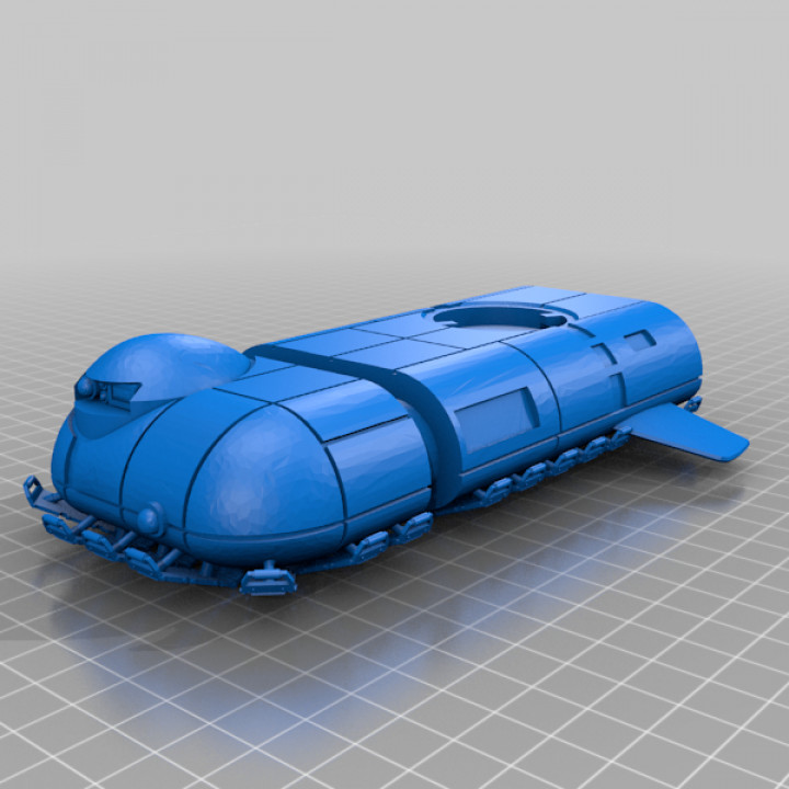 3D Printable Deodorant Tank by Joshua Butler