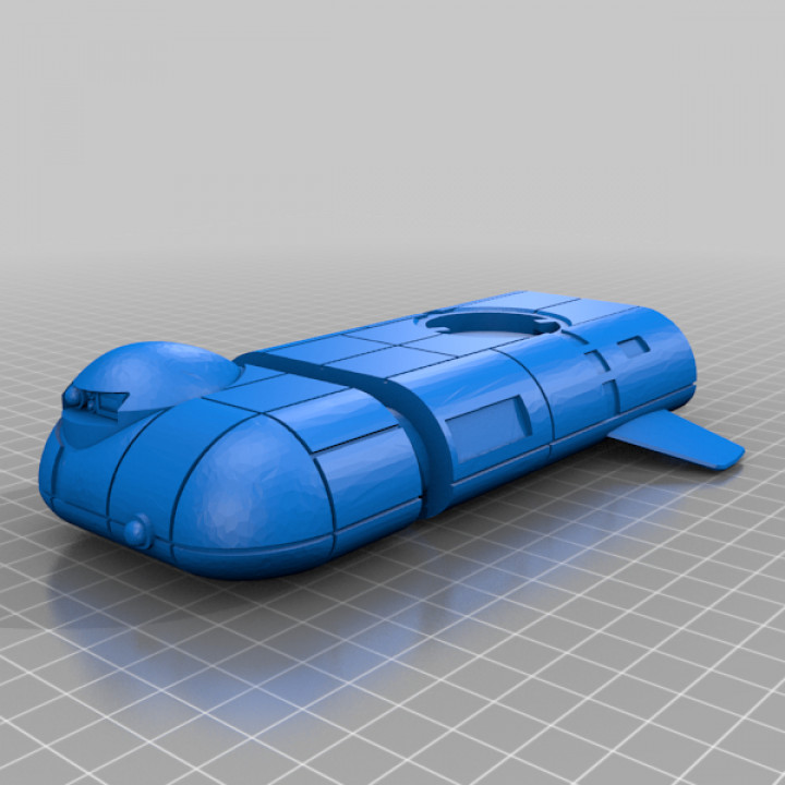 3D Printable Deodorant Tank by Joshua Butler