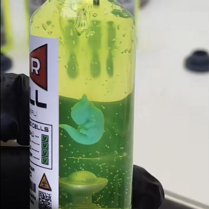 3D Printable Baby cell dragon ball z by wilderhern3d