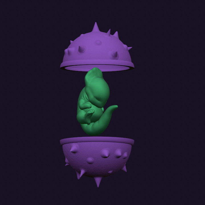 3D Printable Baby cell dragon ball z by wilderhern3d