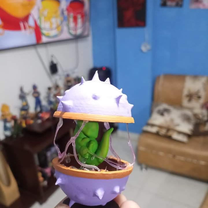 3D Printable Baby cell dragon ball z by wilderhern3d