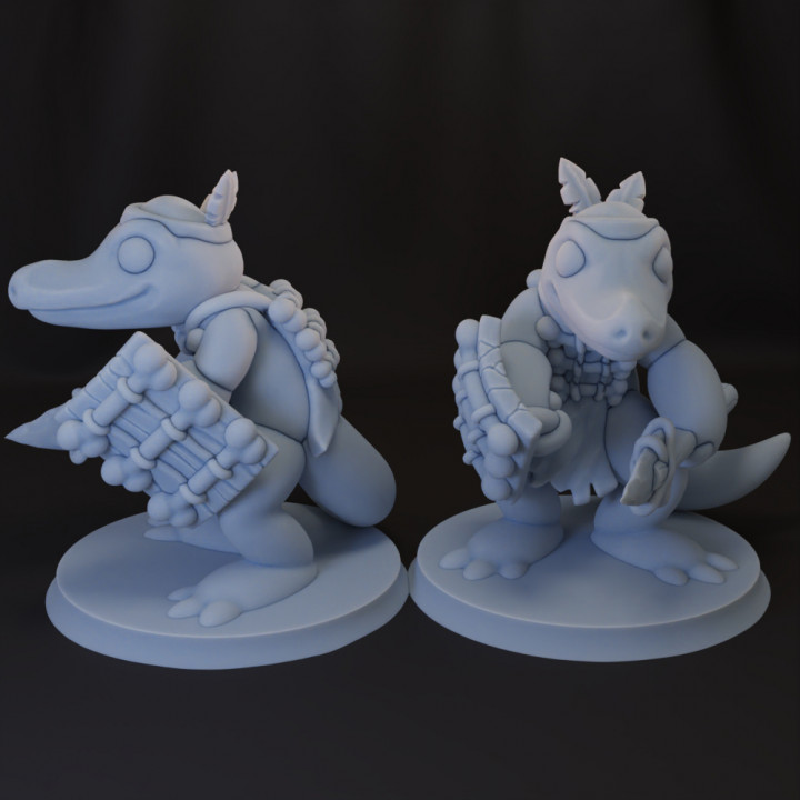 3D Printable Kobold poke poke guards by The Cackling Kobold Company