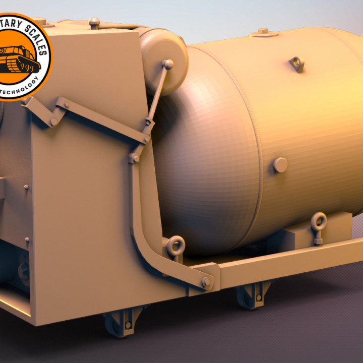 3D Printable Contact sea mine #2 by MilitaryScales