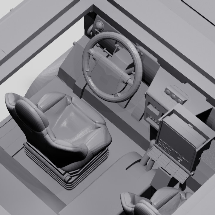 3D Printable Ceasar SPG NATO version, on Sherpa 5 6x6 chassis by The ...